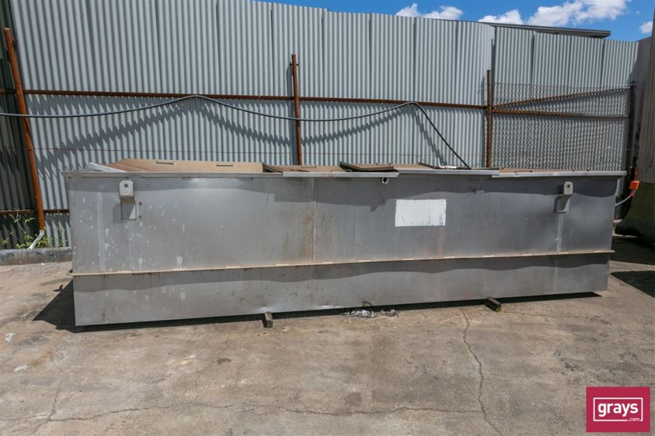 Sepa 2 CUH SED Stainless Steel Water Treatment Tub Auction (0095 ...