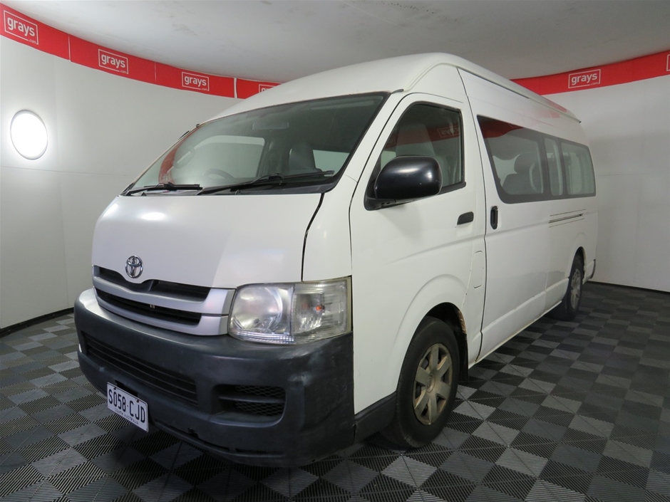 2008 Toyota HiAce Turbo Diesel Manual 12 Seats Bus Auction (0001 ...