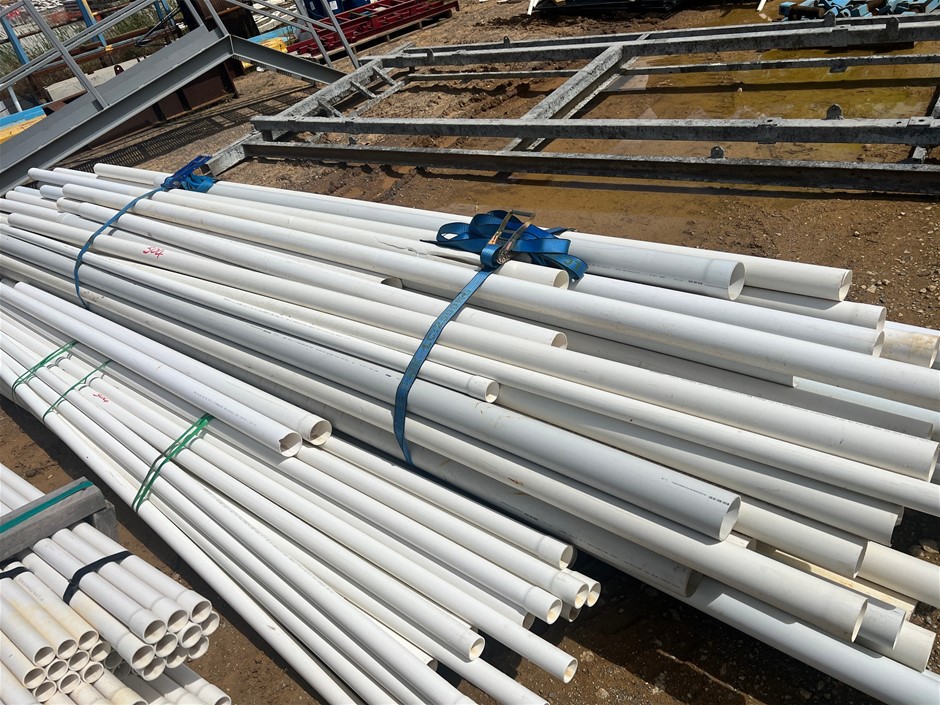 Assorted UPVC Storm Water and BEP PVC Communications Piping Conduit ...
