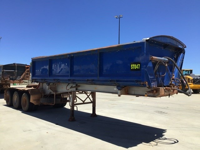 2005 Tristar ST3 Triaxle Side Tipper "A" Trailer Auction (0019-9036646 ...
