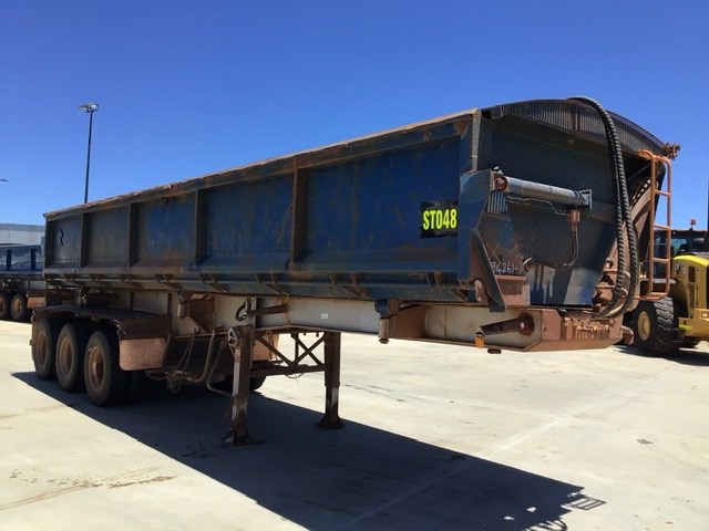 2012 Tristar ST3 Triaxle Side Tipper "B" Trailer Auction (0017-9036646 ...