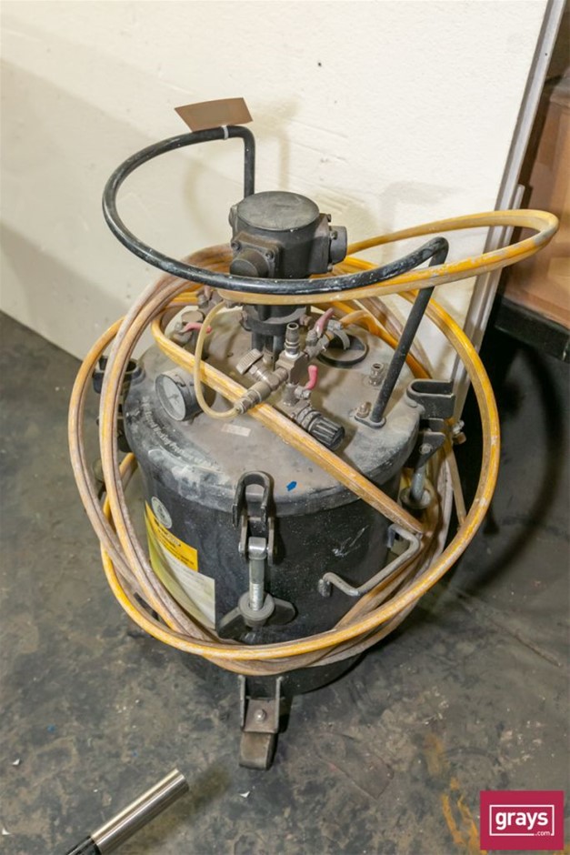 WorkQuip, Pressurised, Paint Mixing Pot - Pneumatic Auction (0117 ...