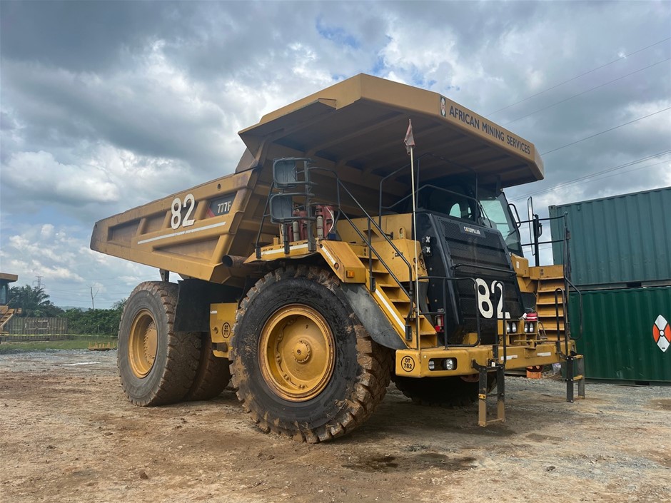 2007 Caterpillar 777F Dump Truck - EPA Rated (DT782) Auction (0013-9038743) | Grays Australia