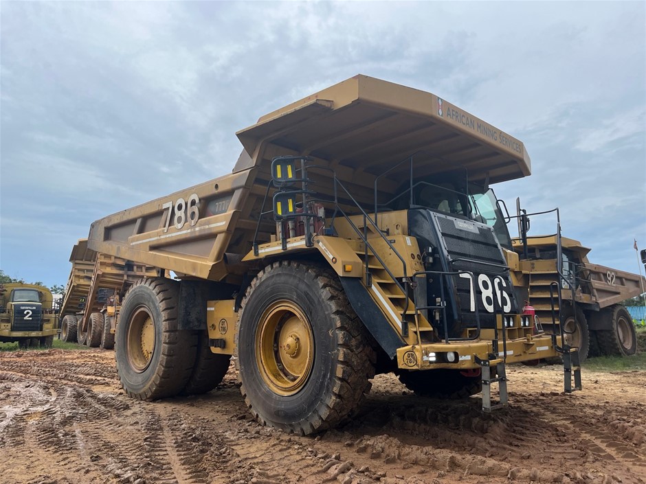 2007 Caterpillar 777F Dump Truck - EPA Rated (DT786) Auction (0002 ...