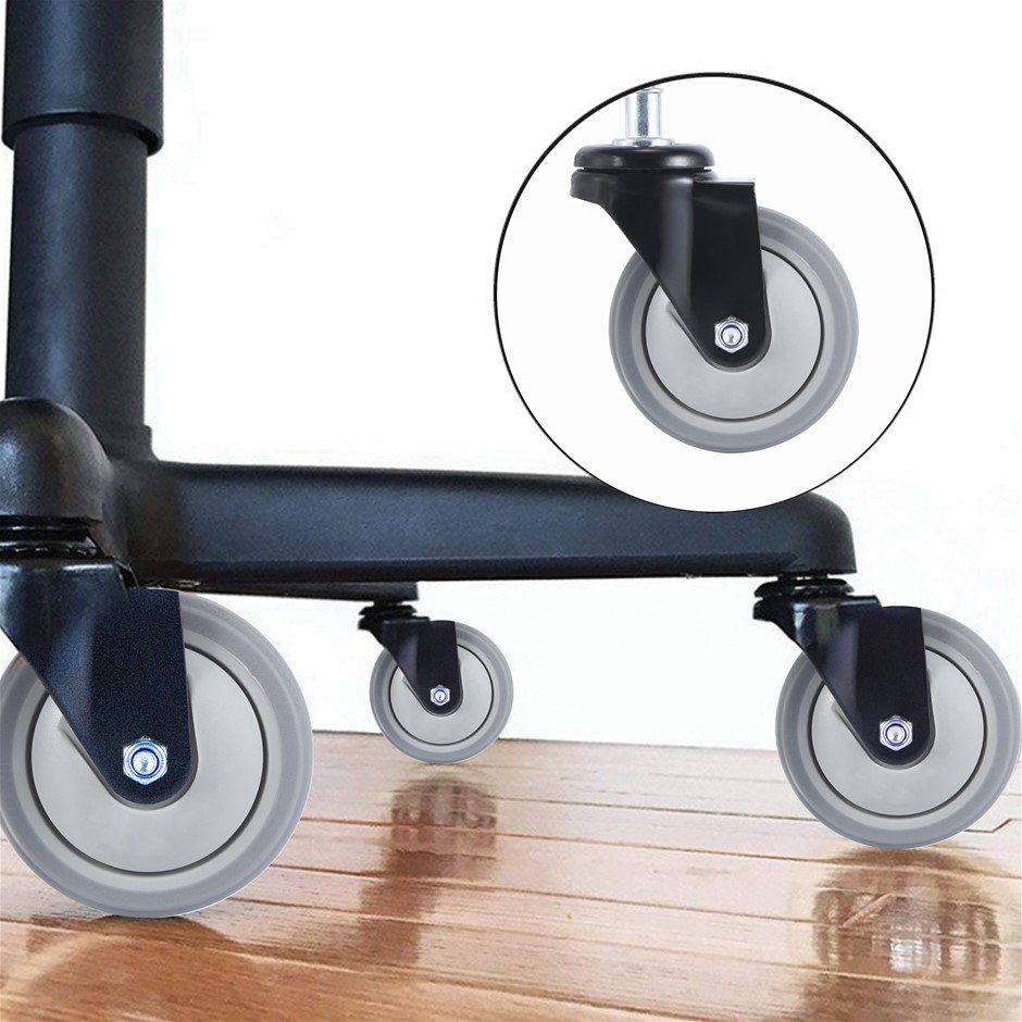 Buy 5x Office Chair Caster Wheels Set Heavy Duty w/Universal Fit ...
