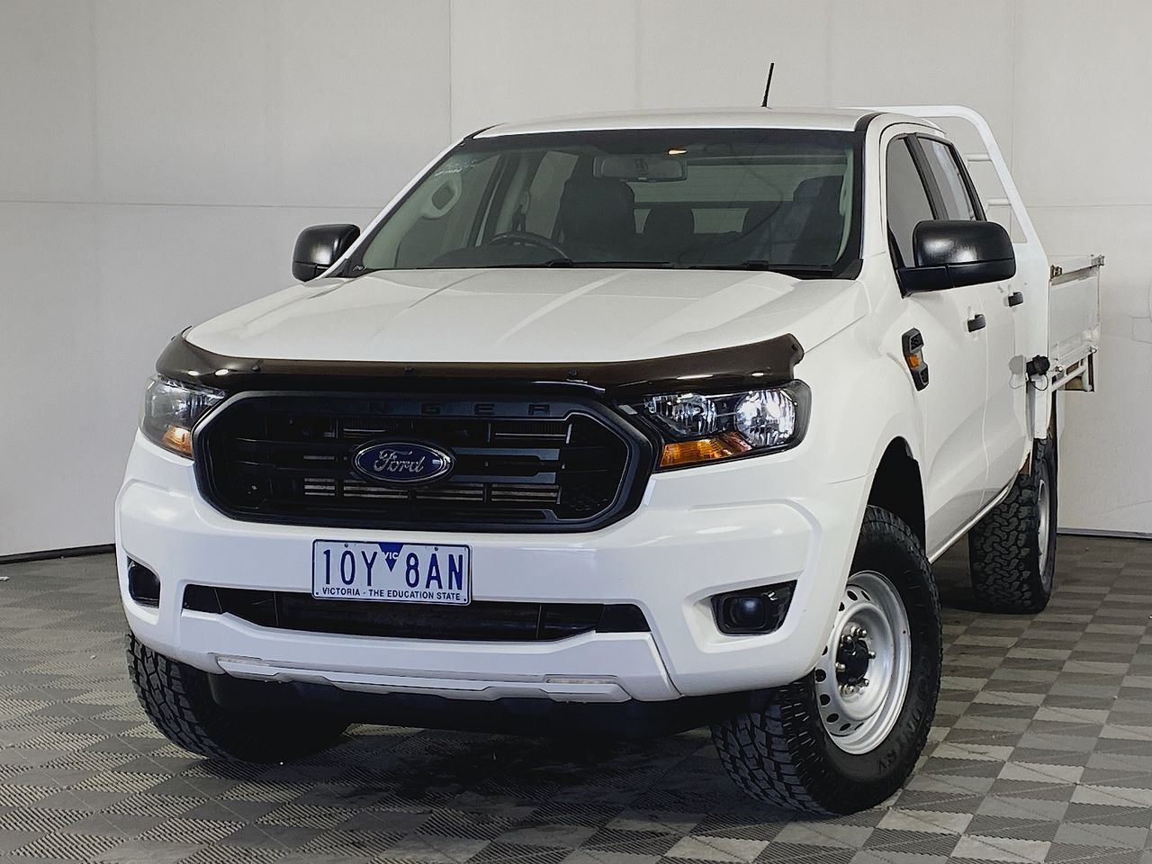 2019 Ford Ranger XL 4X4 PX III Turbo Diesel Manual Crew Cab Chassis ...
