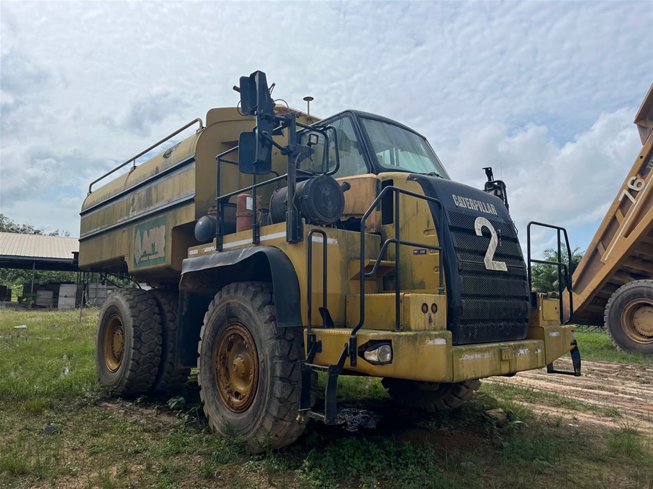 2007 Caterpillar 770D Water Cart (WK3002) Auction (0040-9038743 ...
