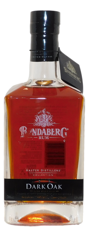 Bundaberg Masters Distillers Collection Dark Oak Rum (1x 700mL) Auction ...