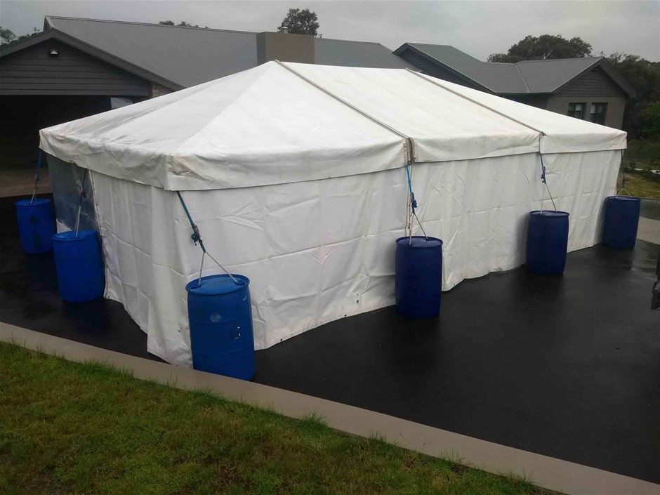 1x Steel Frame 6m x 9m Marquee Auction (0139-3023895) | Grays Australia