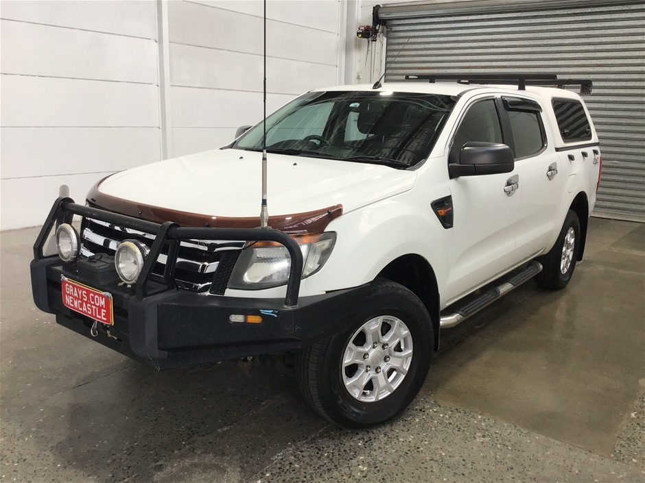 2013 Ford Ranger XL 4X4 PX Turbo Diesel Automatic Dual Cab Auction ...