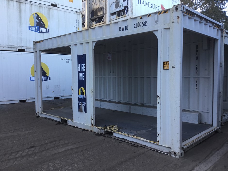 20ft Hoarding Shipping Container- (Moorebank) RWHU2000585 Auction (0013 ...