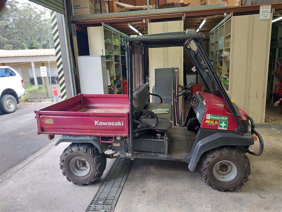 2003, Kawasaki, Mule 3000, Utility Vehicle Auction (0001-5051226 ...
