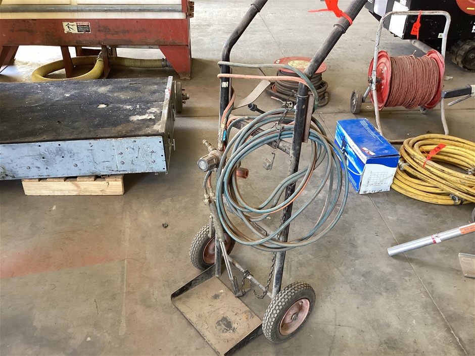 Oxy Acetylene Trolley Auction (0163-3022838) | Grays Australia