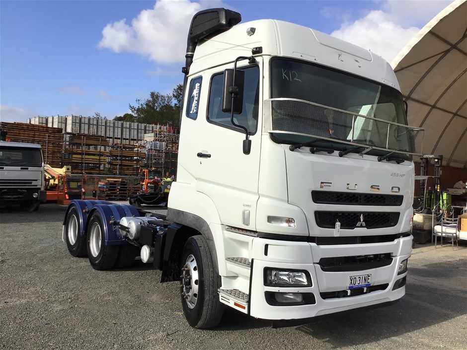 2016 Mitsubishi Fuso FV500. 455HP 6 x 4 Prime Mover Truck Auction (0001 ...