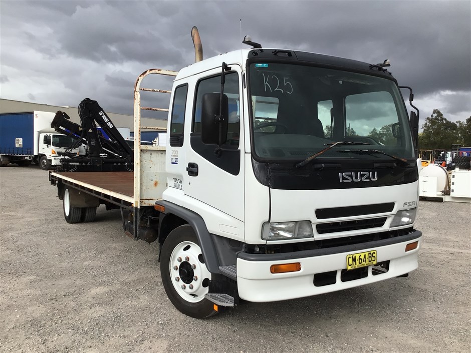 2001 Isuzu FY FSR 700 4 x 2 Tray Body Truck Auction (0014-5052032 ...