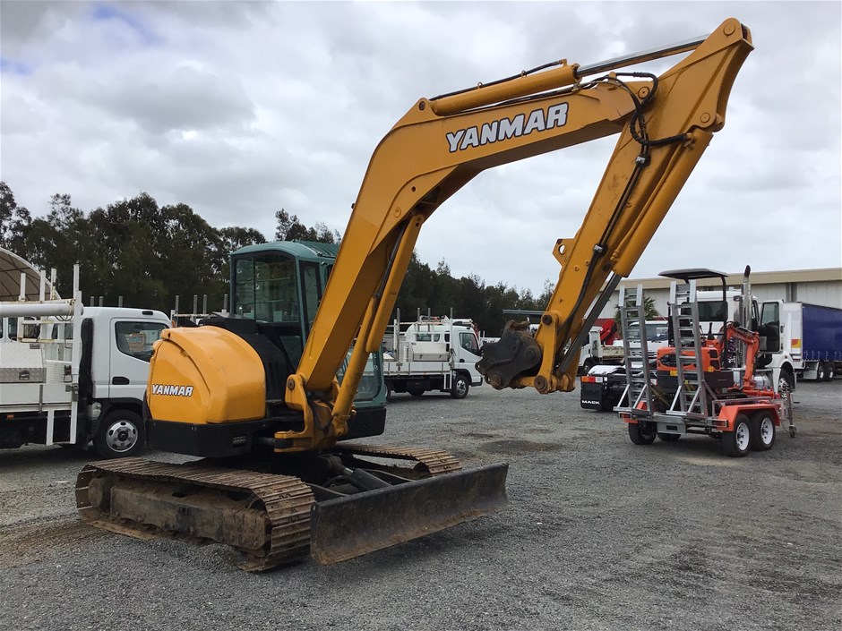 Yanmar Vio 75-B Hydraulic Excavator Auction (0014-5051212) | Grays ...