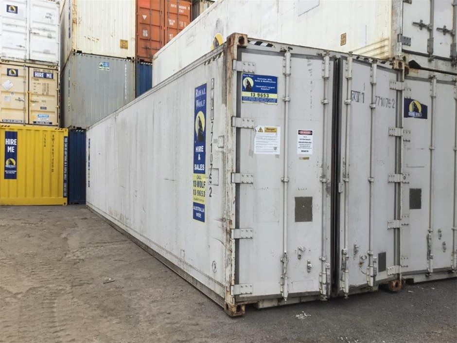 40ft High Cube Non Operating Refrigerated Shipping Container (Spring ...