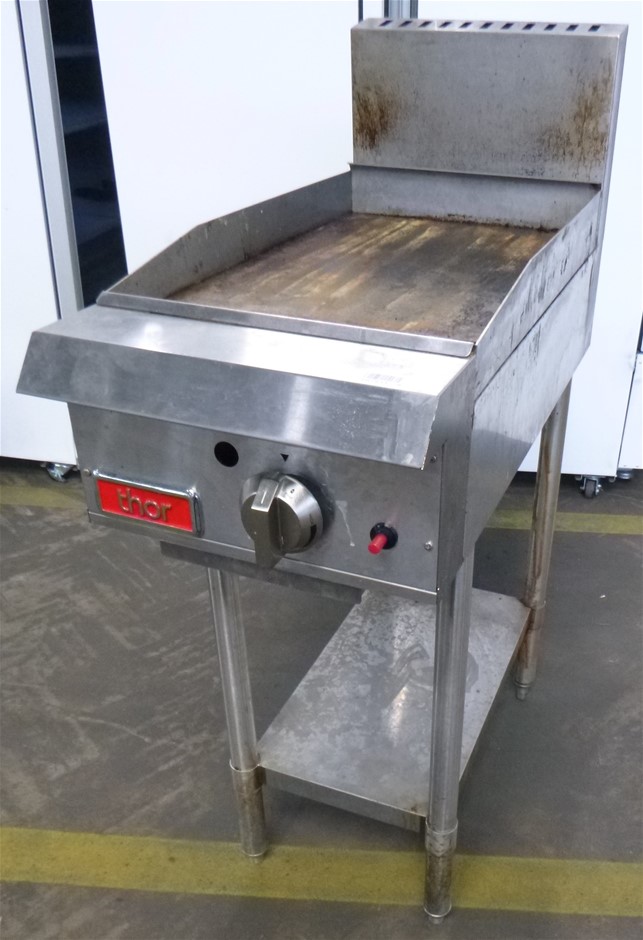 Thor TRG15F Stainless Steel Freestanding 350mm Gas Griddle Auction ...