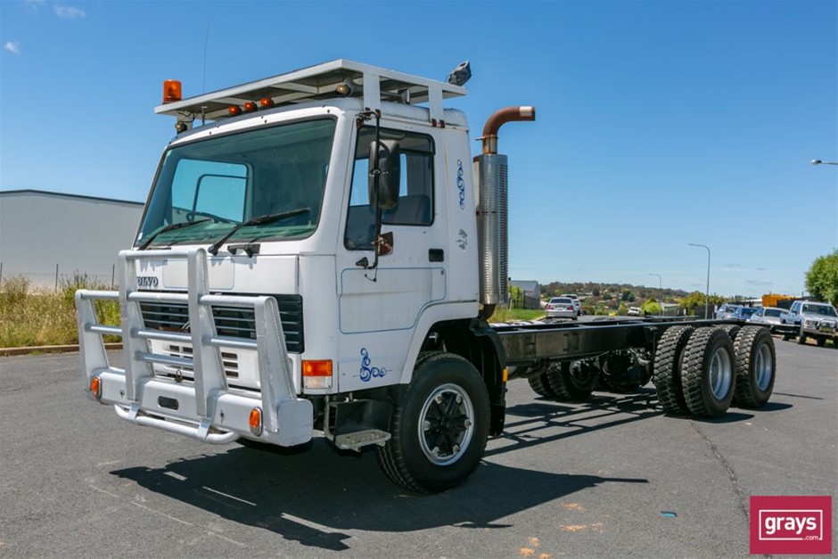 1992 Volvo FL7 Cab Chassis Truck Auction (0006-5050894) | Grays Australia