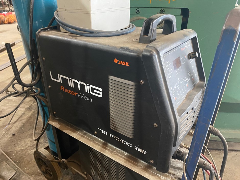 Uni Mig Welding TIG AC/DC 315 Mobile TIG Welder Auction (0045-5050884) | Grays Australia