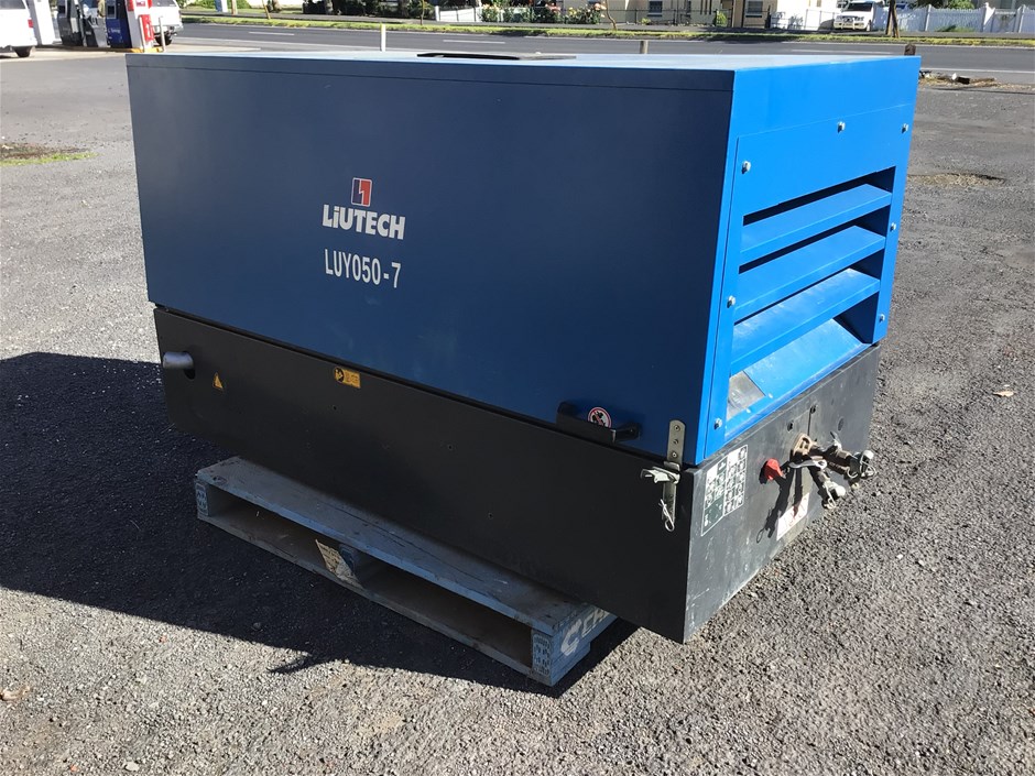 2018 LIUTECH LUY050-7 Silenced Compressor - Low Hours Auction (0002 ...
