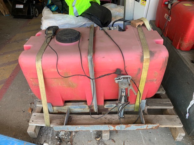 200lt Silvan Polly tank with pump Auction (0073-5051310) | Grays Australia