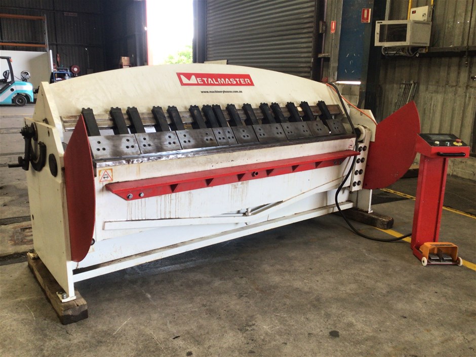 2019 Metalmaster Hydraulic Pan Brake