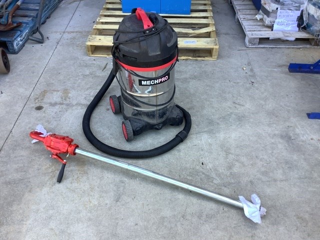 Mechpro Wet/Dry Vacuum Cleaner And Manual Drum Pump Auction (0088 ...