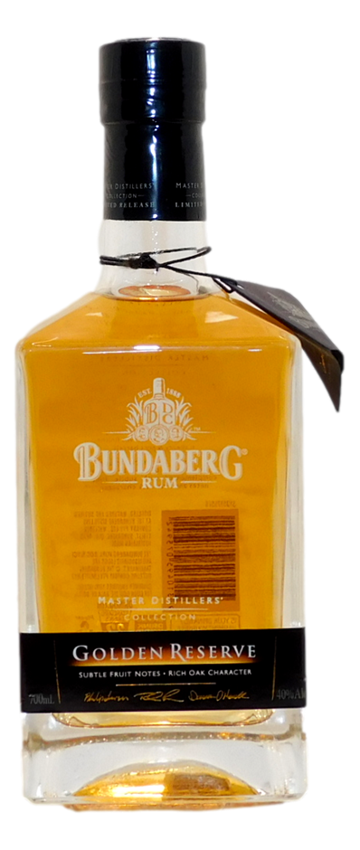 Bundaberg Rum Master Distillers Collection Golden Reserve (1x 700mL ...