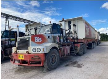 Powertrains T1250 Truck 170-180 Ton Double Trailer w/ Dolly Auction ...