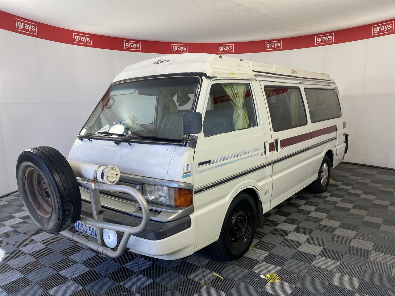 1988 Mazda Pop Top Camper Van Manual Van Auction (0001-9037531) | Grays ...