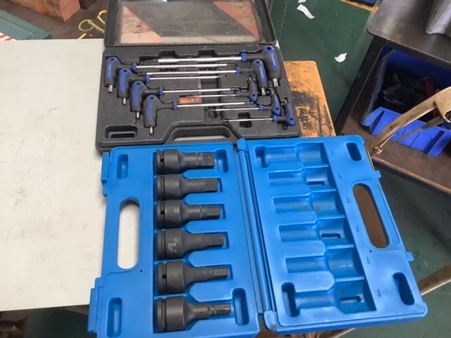 9 Piece Tamperproof Key Set and 6 Piece Action Deep Impact Allen Keys ...