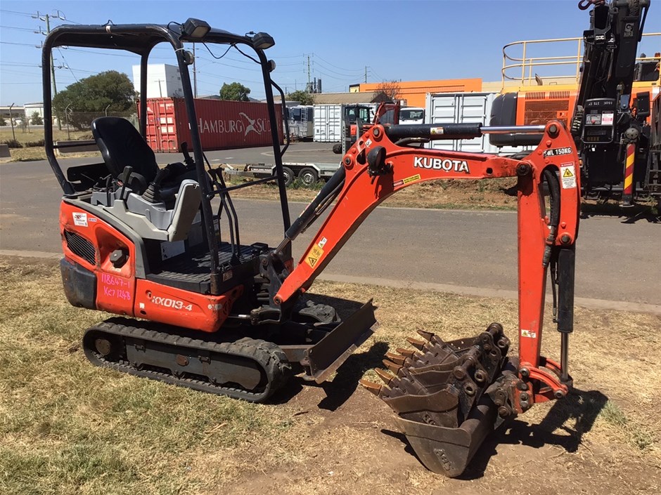Kubota KX018-4 Mini Excavator Auction (0001-3024232) | Grays Australia