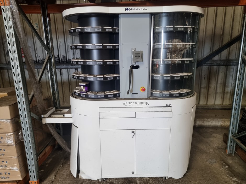 Blister Packing Machine & Pill Dispensing Cassette Heads Auction (0036 ...