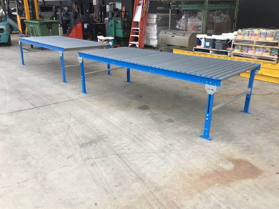 2 x Steel Fabricated Roller Bed Auction (0048-3024381) | Grays Australia