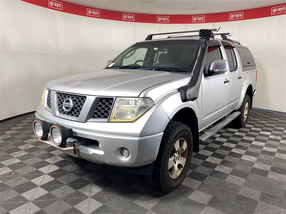 2008 Nissan Navara ST-X 4X4 DOUBLE CAB D40 Turbo Diesel Manual Dual Cab ...