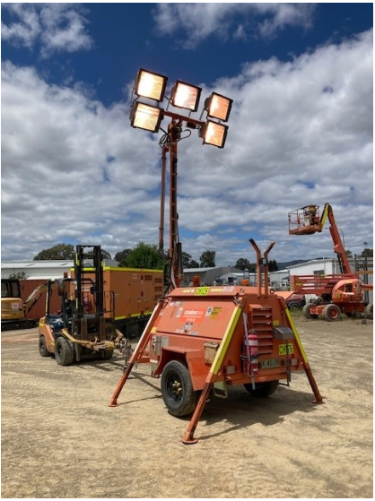 2011 ALLIGHT MS7.5K-9 Lighting Tower 7500W Mine Spec Hydraulic 9M ...