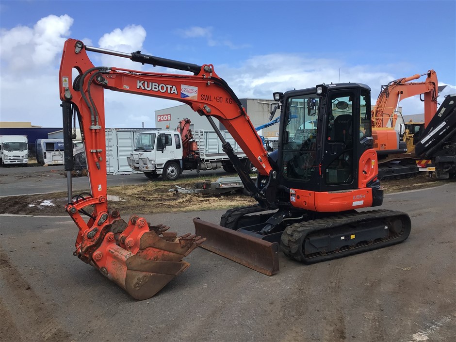 Kubota U55-4 Hydraulic Excavator