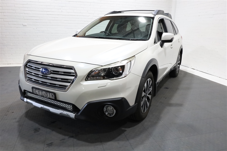 2015 Subaru Outback 2.0D Premium B6A Turbo Diesel CVT Wagon Auction ...