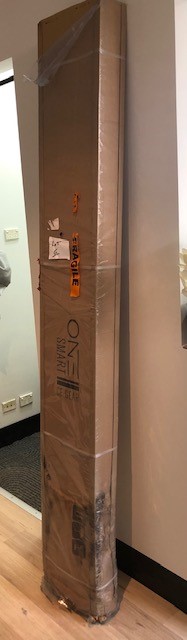 ONE SMART CE GEAR OPHDST100 100'' FIXED FRAME LASER PROJECTOR SCREEN ...