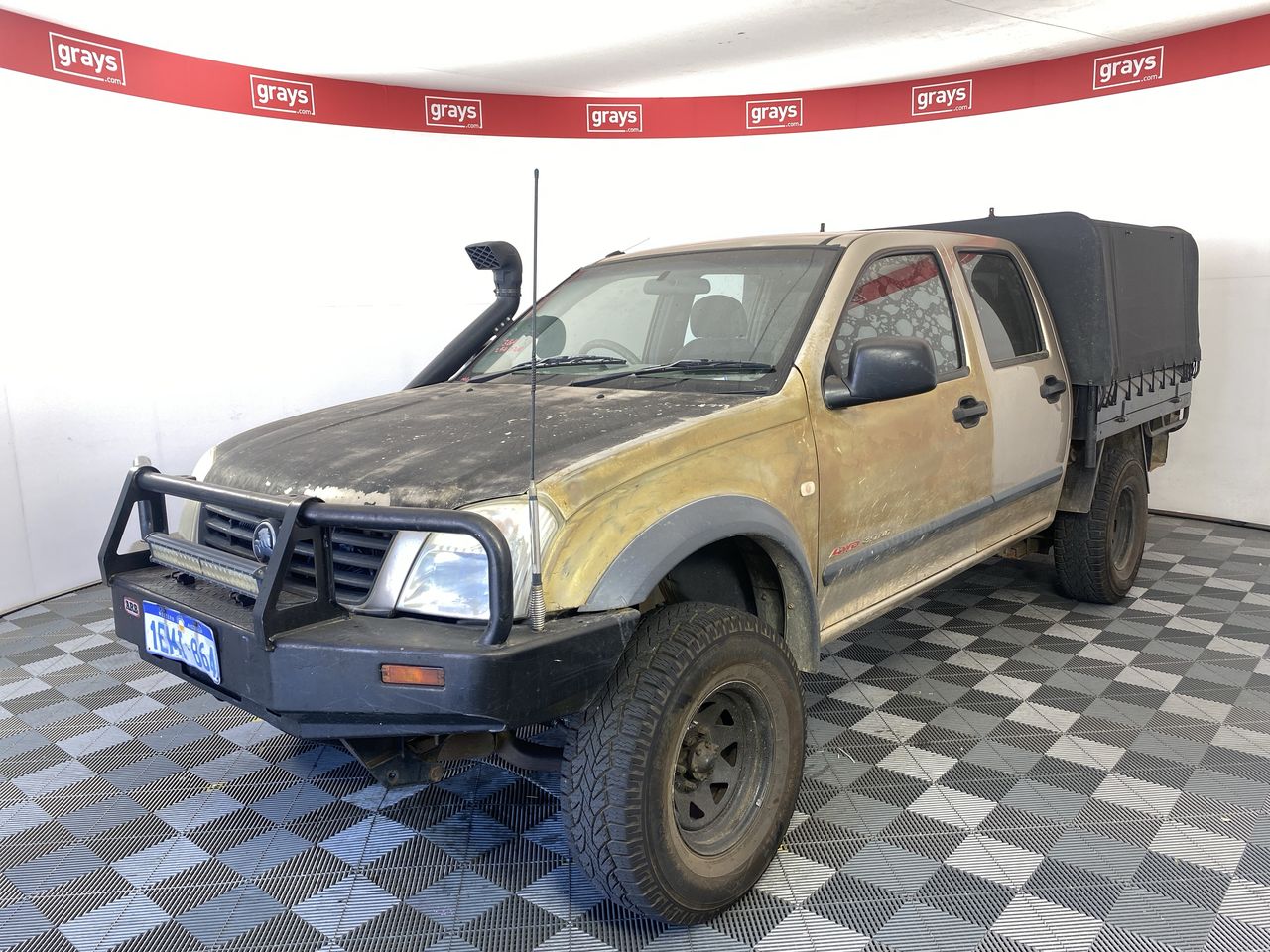 2004 Holden Rodeo LX TD Crew Cab RA Turbo Diesel Manual Crew Cab ...