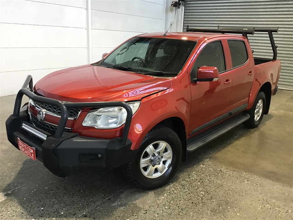 2013 Holden Colorado 4X4 LT RG Turbo Diesel Manual Dual Cab Auction ...