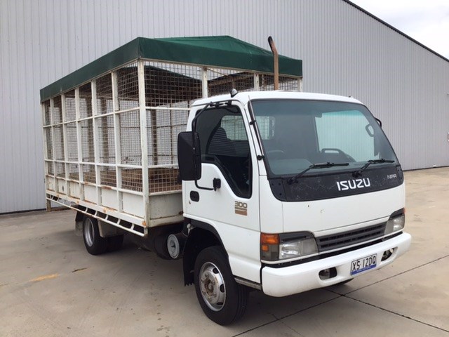 2003 Isuzu NPR 300 Medium 4 x 2 Tray Body Truck