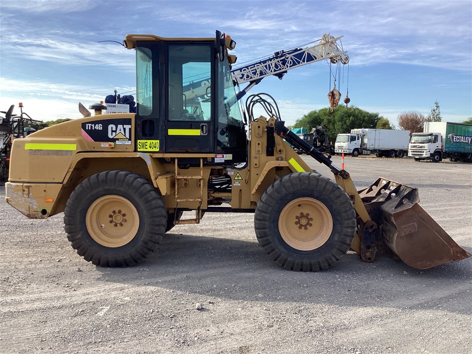 Caterpillar IT14G Wheeled Loader Auction (0001-8016824) | Grays Australia