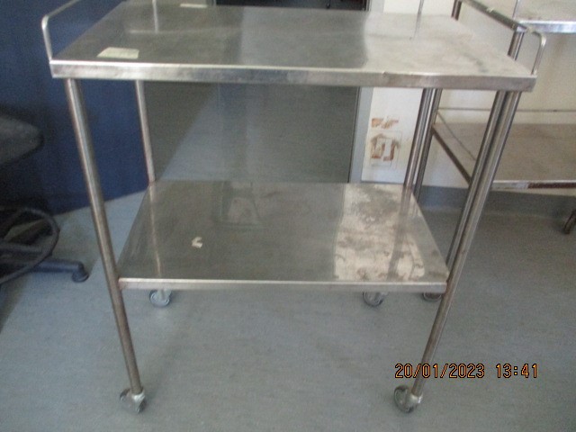 Stainless Steel 2 Level Trolley Auction (0073-3024293) | Grays Australia
