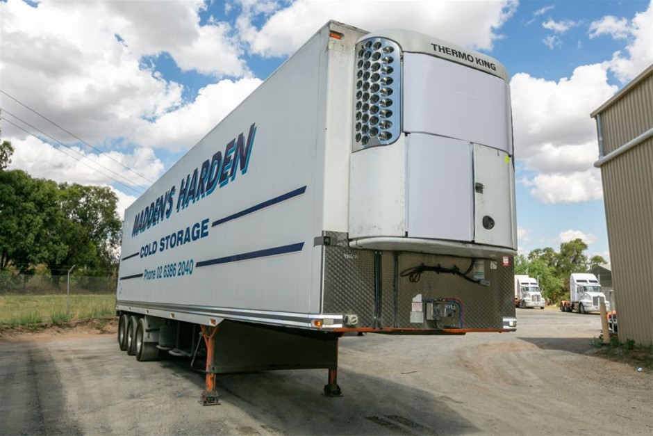 2011 FTE FTE/3A Triaxle Single Zone 22 Pallet Refrigerated Trailer ...