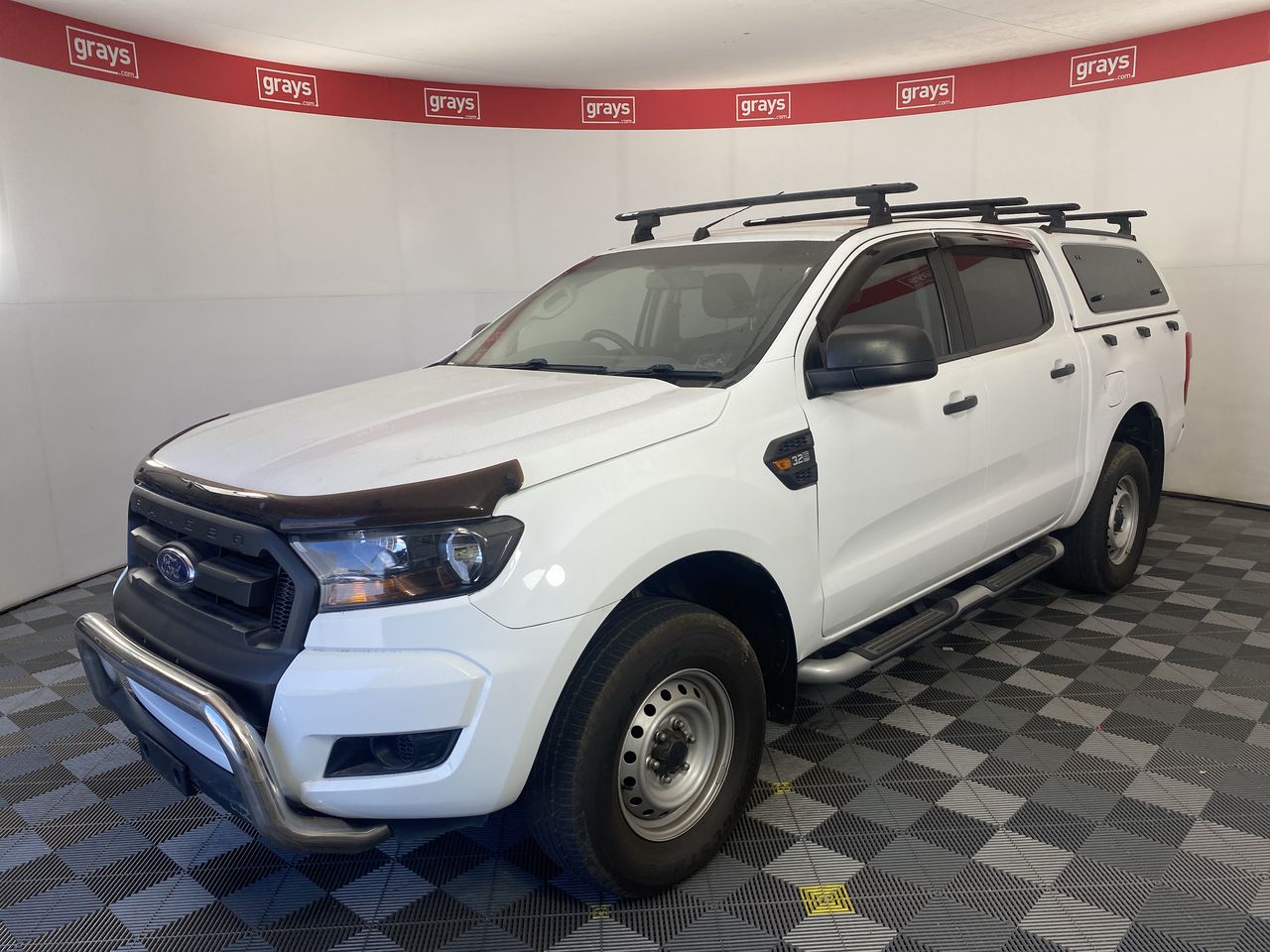 2018 Ford Ranger XL 4X4 PX II Turbo Diesel Automatic Dual Cab Auction ...