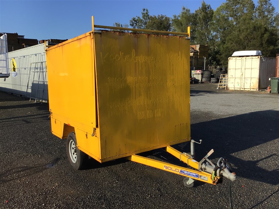 2015 Sydway ENG Single Box Trailer Auction (0015-5051610) | Grays Australia