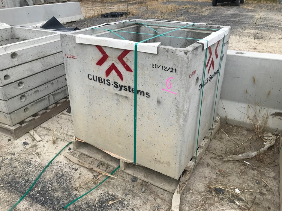 1x Cubis-Systems Concrete Pit Auction (0006-3024355) | Grays Australia