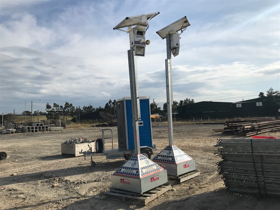 2x Spectur Security Cameras Auction (0107-3024355) | Grays Australia